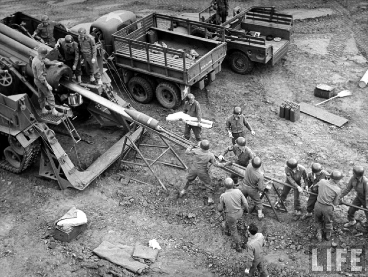 T92 240mm Howitzer Motor Carriage (HMC) Self-Propelled Howitzer (SPH ...