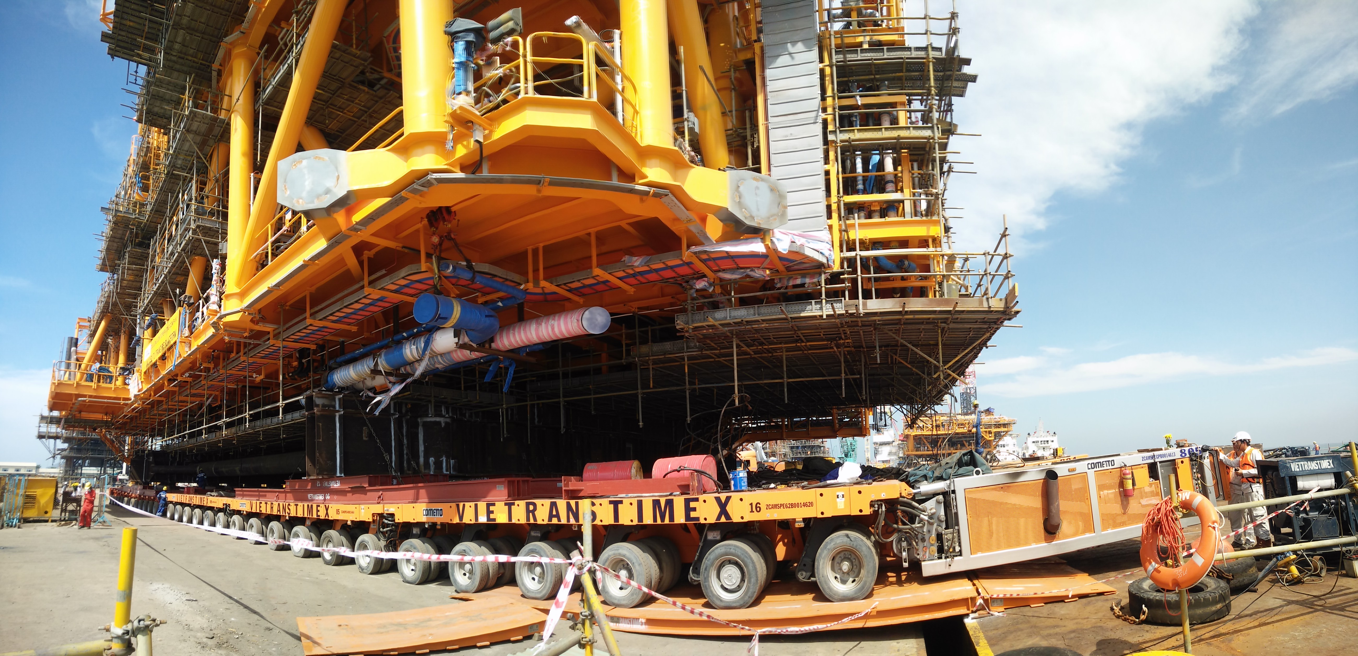 모듈 트랜스포터, Module Transpoter, SPMT : 네이버 블로그