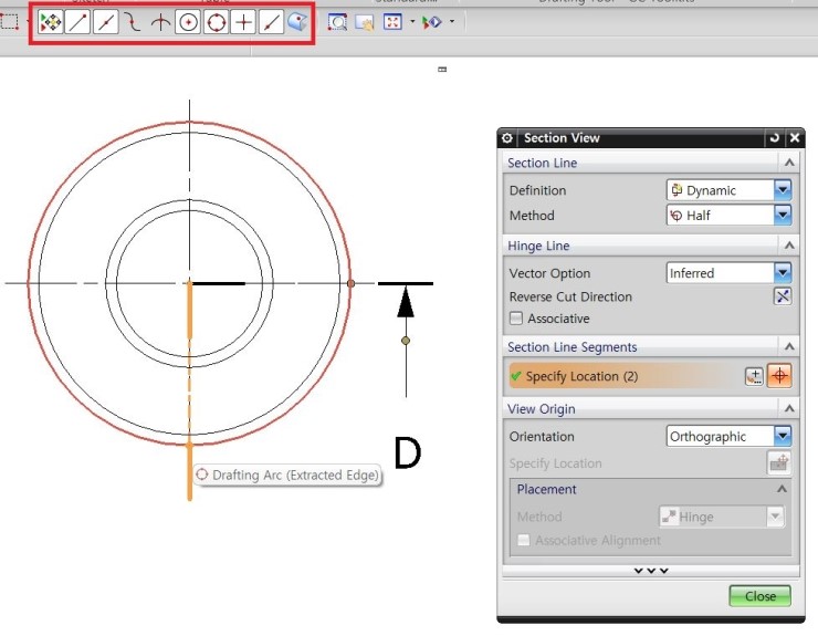 [UG-NX] Drafting # 9 Half Section View (반단면도) : 네이버 블로그