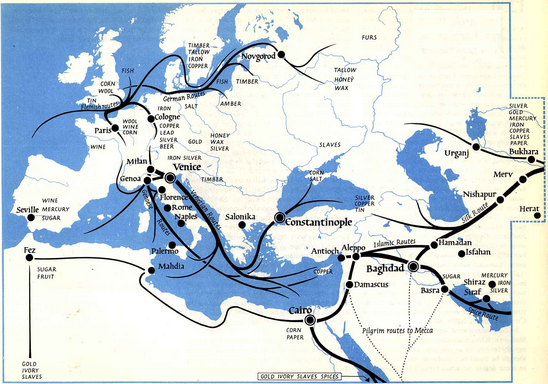 유럽 흑사병(페스트)의 기원, 베네치아의 무리한 동방 해양 무역의 산물 : 네이버 블로그