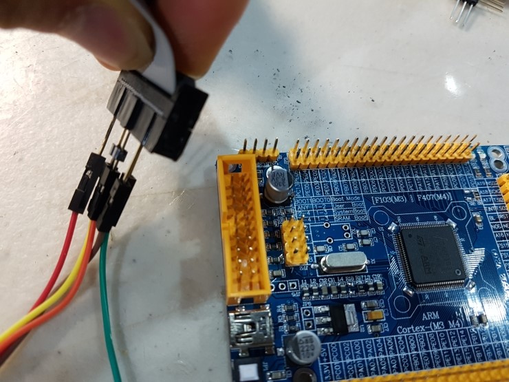 [STM32] ST-Link/V2 JTAG 이용한 STM32F103 SWD 업로드 : 네이버 블로그