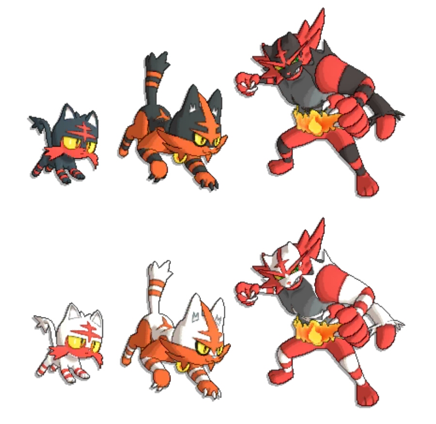 [교배] No.725 이로치 냐오불 (Shiny Litten) / 2016.12.18 : 네이버 블로그