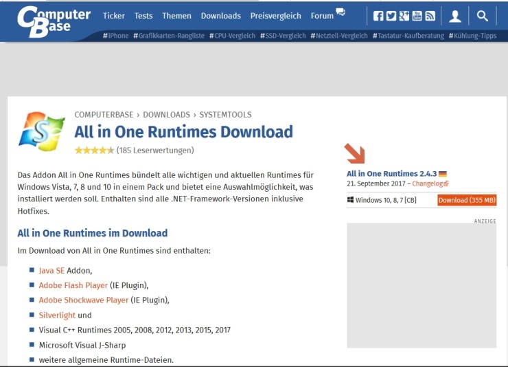 All In One Runtimes Download 64 Bit