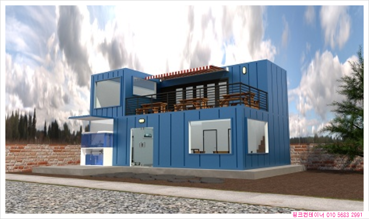 2층컨테이너하우스 제작비용 가격 핑크컨테이너 : 네이버 블로그