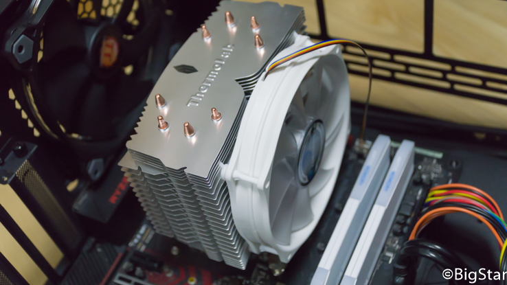 국민 오버클럭용 국민 공랭 쿨러, 써모랩 트리니티 WHITE LED - ThermaLab / User Review - Thermolab