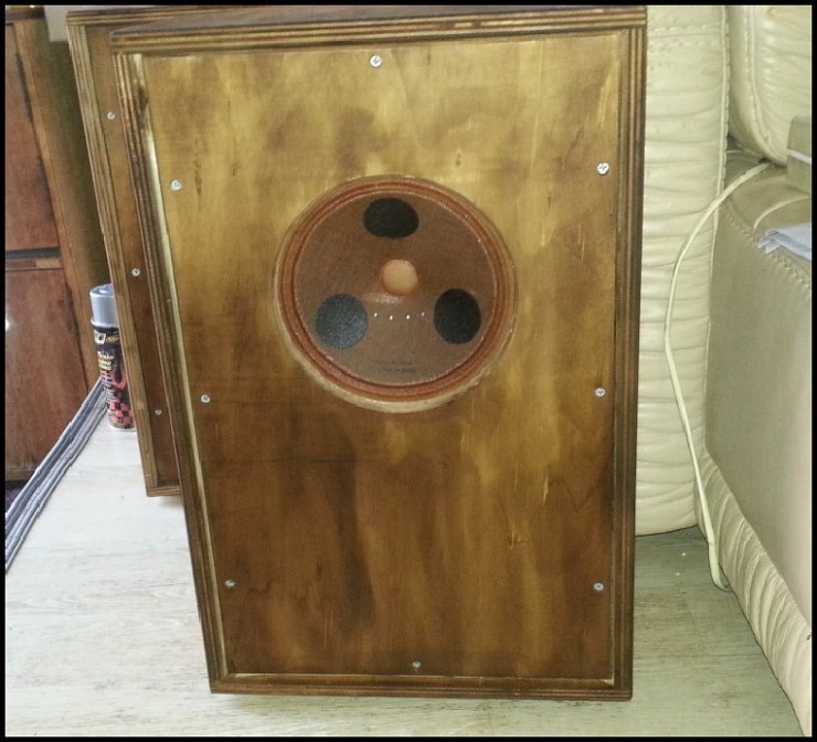 소리전자 - 스텐토리안 8인치 오리지널 코너통과 HF812