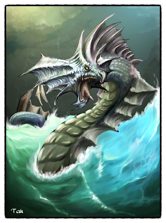 레비아탄(Leviathan) 거대한 바다속의 신급의 괴물 : 네이버 블로그