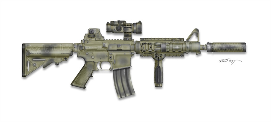 M4A1 CQBR & Mk.18 Mod.0 : 네이버 블로그