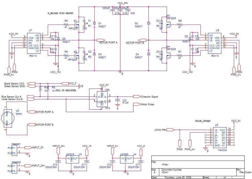 24VDC Motor, HEXFET, FET, IR2113, IRF3205 회로도 : 네이버 블로그
